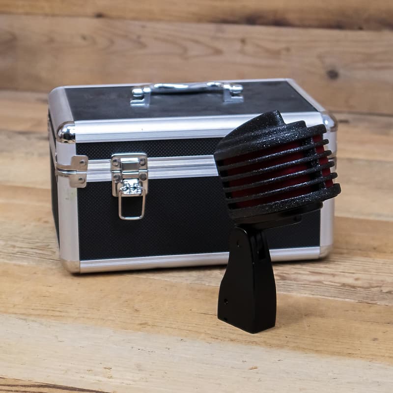 Heil Sound The Fin Microphone, Black Sparkle with Red | Reverb