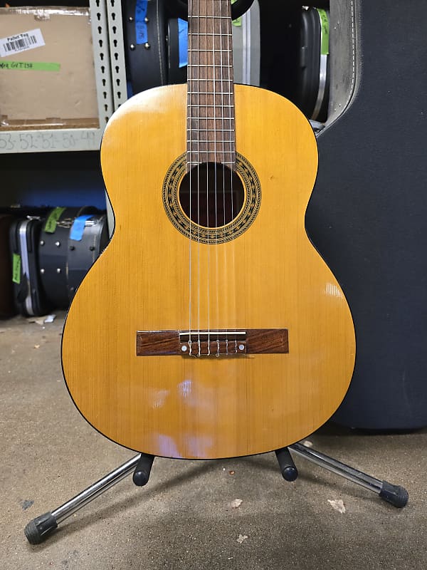 Orpheus A460 1980's Natural Classical Guitar | Reverb