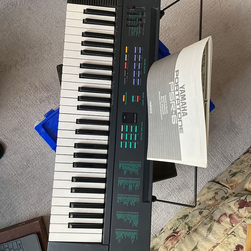 yamaha PSR -6 electronic synthesizer keyboard | Reverb UK