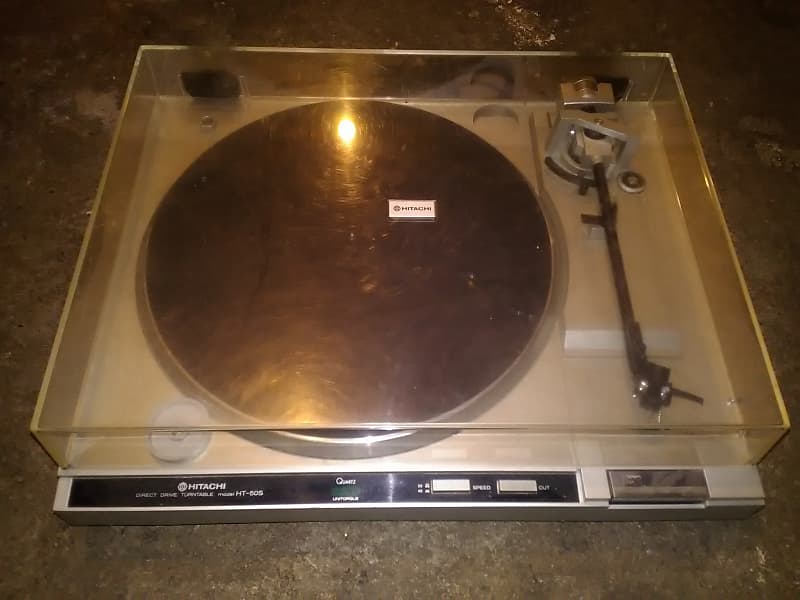 Vintage Hitachi HT-50S Direct Drive Turntable "as is" | Reverb
