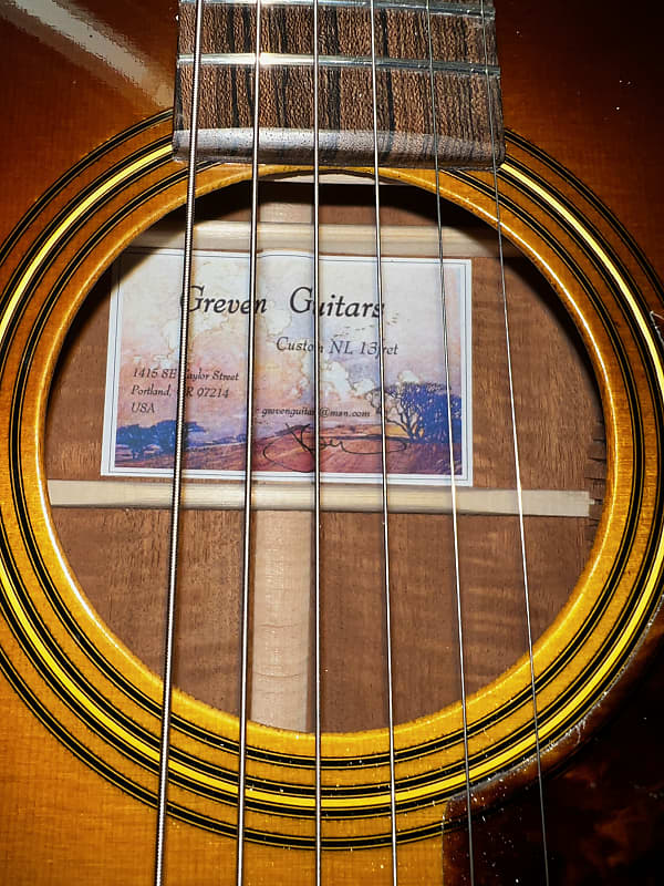 Greven John Greven Custom 00 Nick Lucas 2017 - Sunburst | Reverb