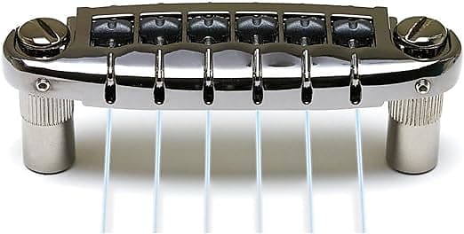 Graph Tech GHOST Piezo Wraparound Bridge NVW Black Nickel | Reverb