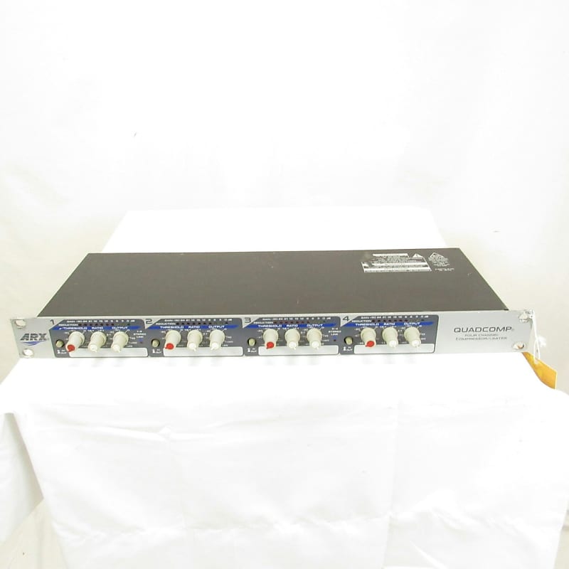 ARX Quadcomp 4-Channel Compressor/Limiter - Metal | Reverb