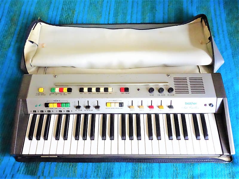 Brother GX-151 Auto Emillion 70s Analog Synthesizer / Drum | Reverb