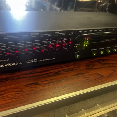 Vintage AudioSource EQ 100 Graphic Equalizer and Spectrum | Reverb