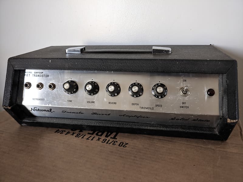 National GA920P Tremolo Reverb Amplifier | Reverb