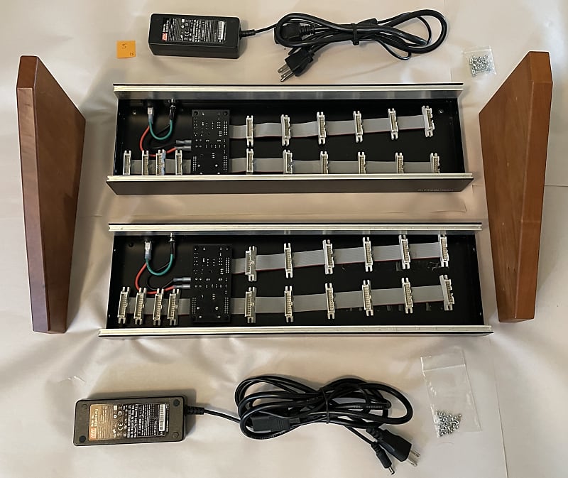 2 (two) Pittsburgh Modular Cases - Cell 90 2010s - Black with | Reverb