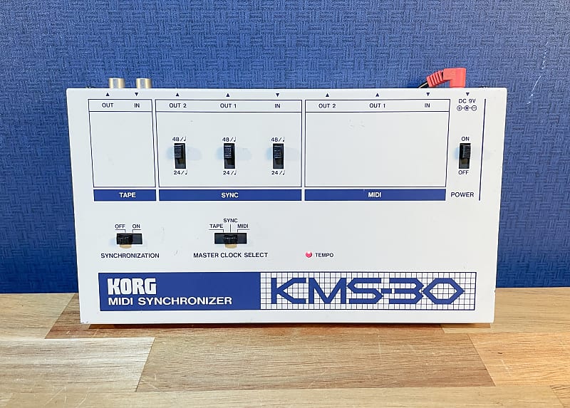 [Excellent] Korg KMS-30 MIDI Synchronizer w/ Power Supply | Reverb