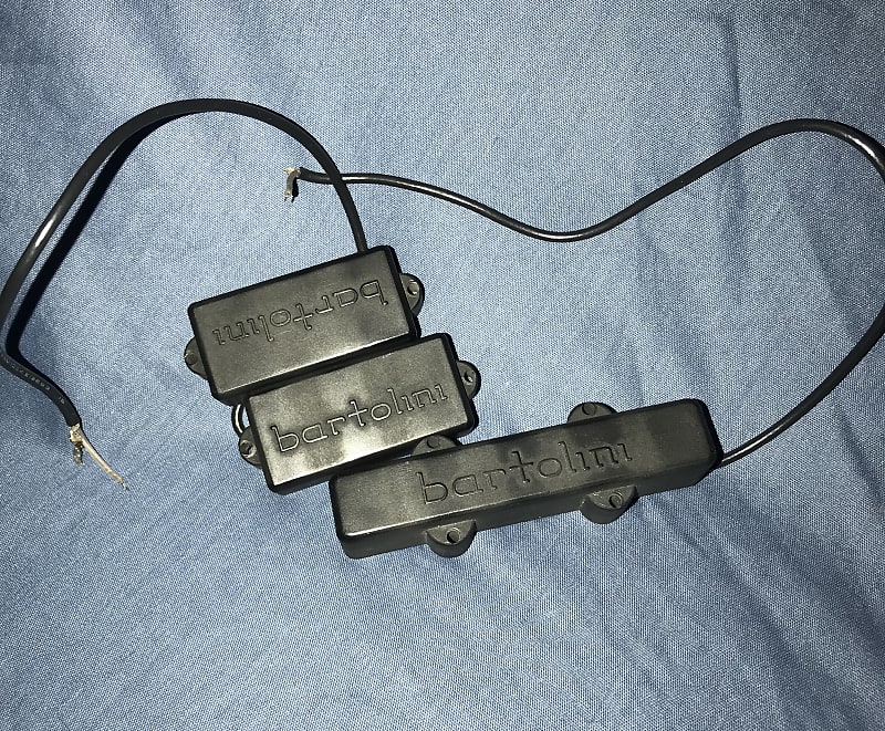Bartolini PJ Bass Pickups Set 4 String Original 8S+9J | Reverb