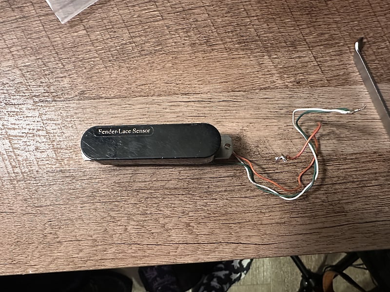 Fender Lace sensor pickup Gold 1990s - Black | Reverb