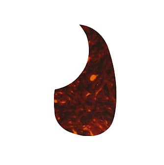 Pickguard for acoustic guitar drop turtle shell color Hosco | Reverb