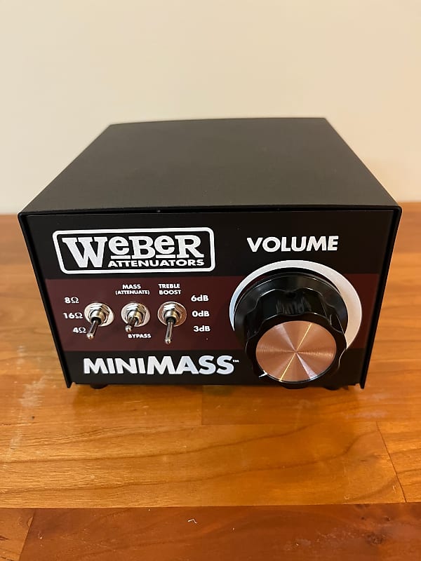 Weber Mini Mass Attenuator 2022 Black | Reverb