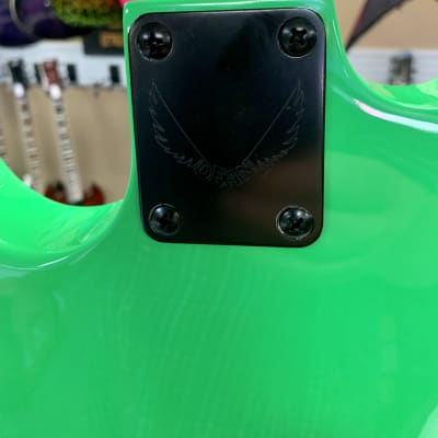 Dean Custom Zone Electric Guitar Nuclear Green | Reverb
