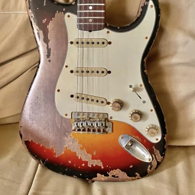DY Guitars Rory Gallagher Isle Of Wight era relic | Reverb Canada