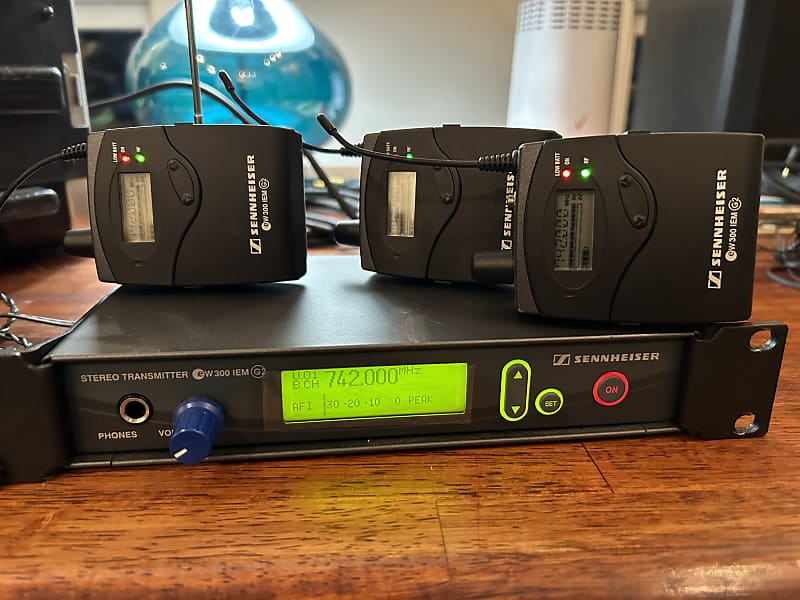 Sennheiser EW 300 IEM G2 - C Range (740 - 776 MHz) Late | Reverb