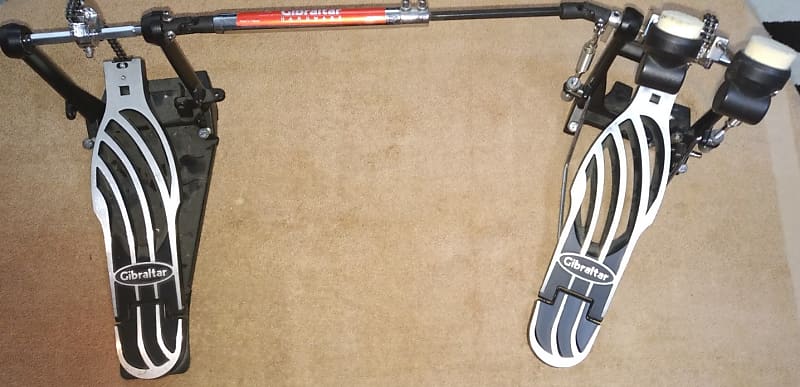 Gibraltar 5611DB Double Bass Pedal black / silver | Reverb