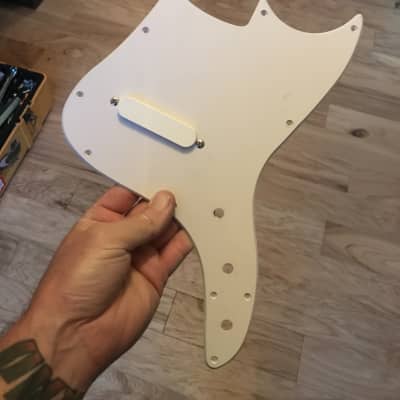 Squier Bronco sonic pickguard and pickup | Reverb