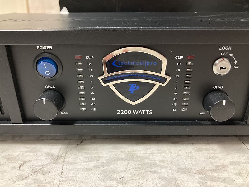 Technical Pro Power Amplifier | Reverb