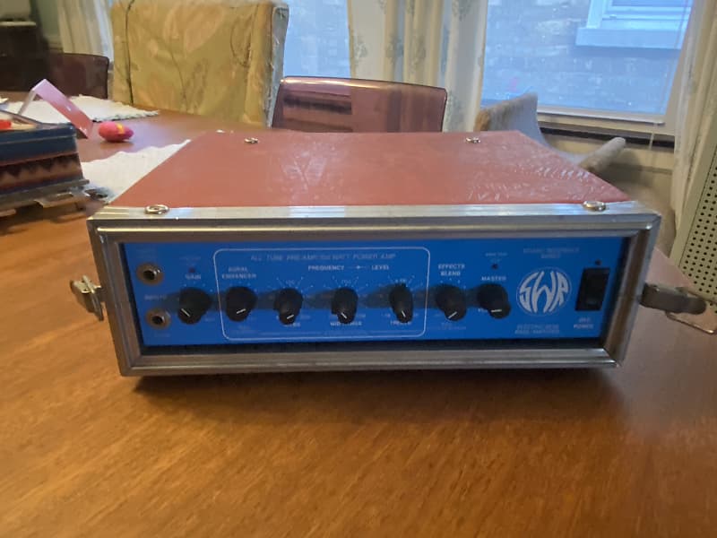 SWR Electric Blue (Baby Blue) Amp Head | Reverb