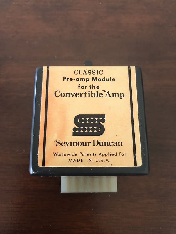 Seymour Duncan Classic Preamp Module for Convertible Amp 80s | Reverb