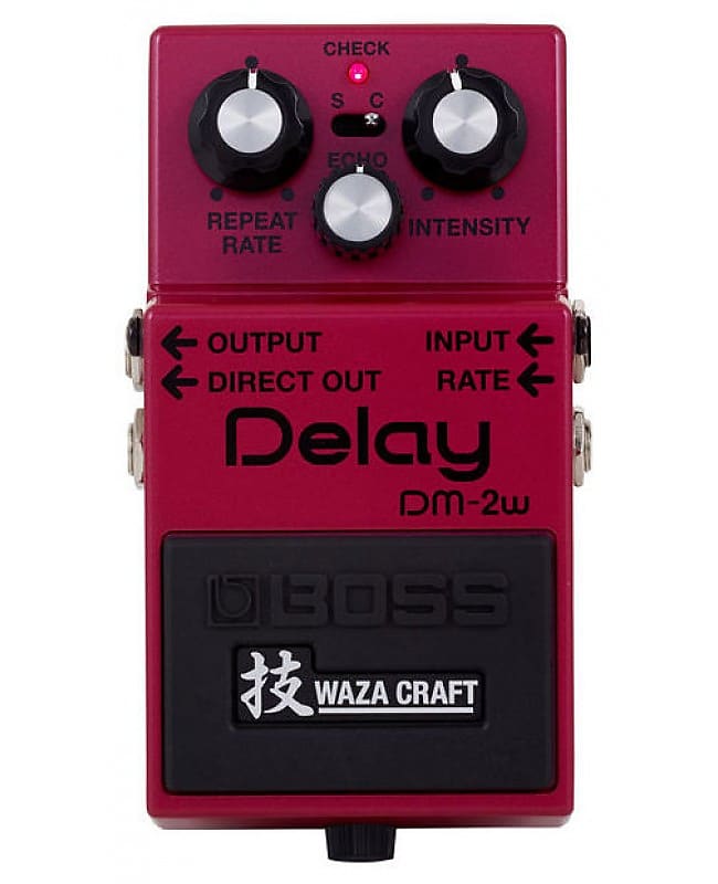 Boss DM-2W Delay Waza Craft 2015 - Present - Pink | Reverb