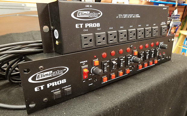 Used Eliminator Lighting ET PRO 8 | Reverb