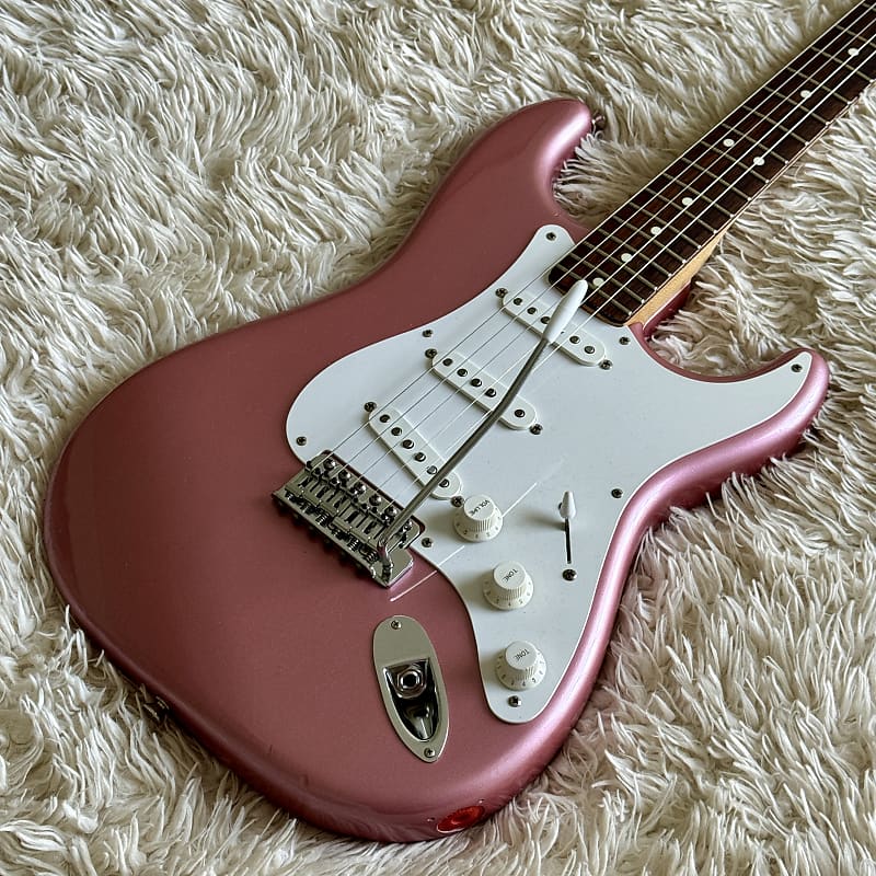 Fernandes LE-1 MIJ Stratocaster Style Burgundy Mist Electric | Reverb