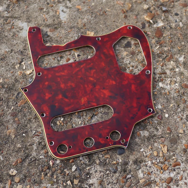 US Jaguar Pickguard Tortoise shell | Reverb