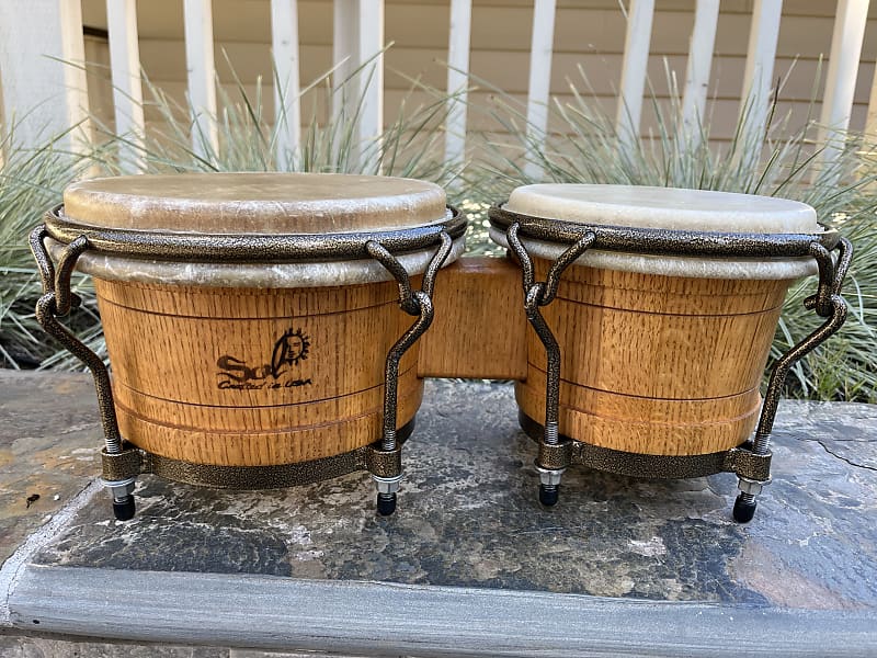 Sol Bongos / ELH Bell / Meinl Bag | Reverb