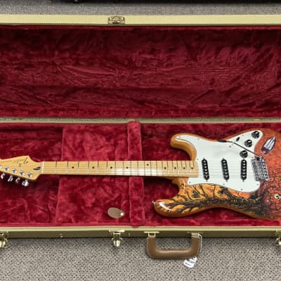Fender Stratocaster 2015- David Lozeau Tree Of Life | Reverb