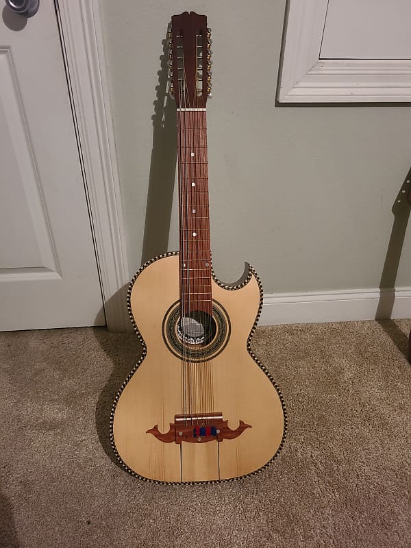 Repaired- Paracho Elite Guitars - Hidalgo Bajo Sexto | Reverb