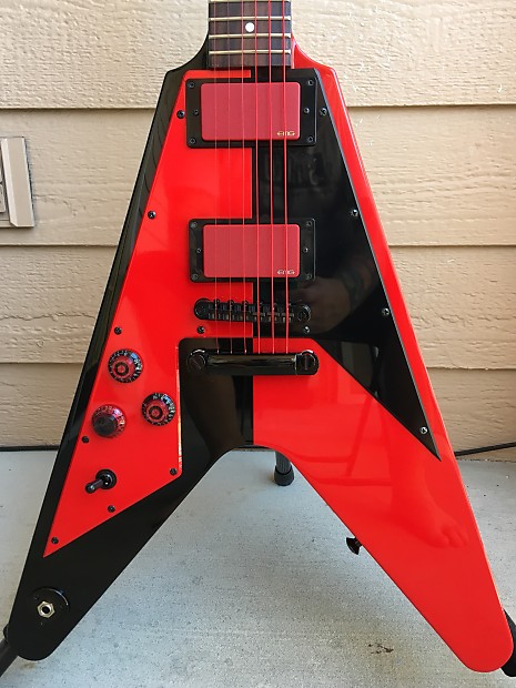 Dean Michael Schenker Retro V Left Handed Lefty Completely | Reverb