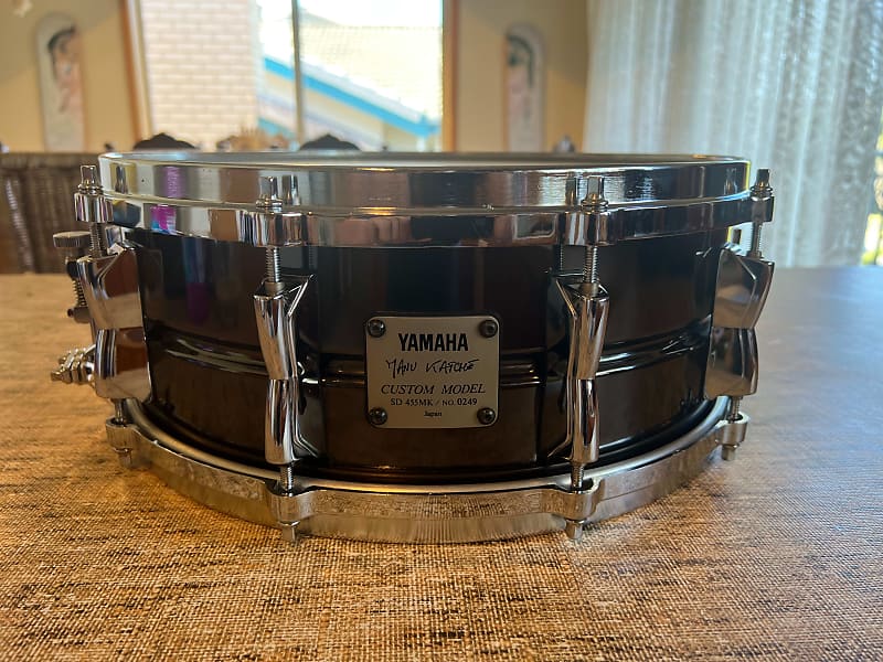Yamaha Signature Manu Katche Seamless Brass Snare 14x5.5" | Reverb