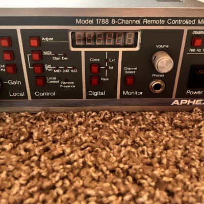 2003 Aphex Model 1788 8-Channel Remote Controlled Mic Preamp | Reverb
