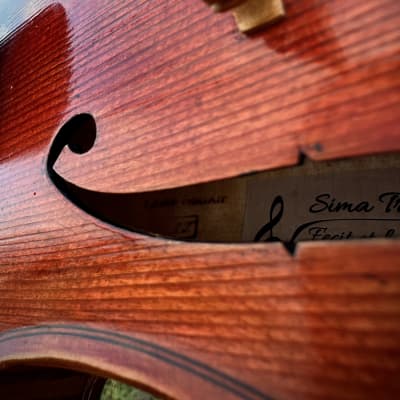 -Handmade T. Sima 5-String Violin Fiddle -Guarneri Del Gesu | Reverb