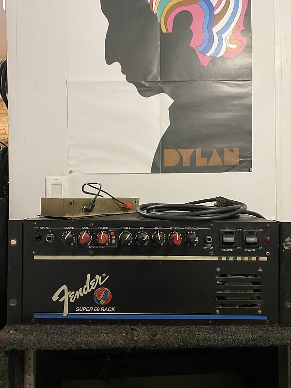 Fender Super 60 Rack 1990 Black | Reverb