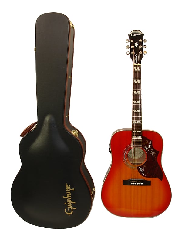 2017 Epiphone Hummingbird Pro Studio Acoustic | Reverb Australia
