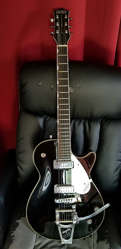 Gretsch Electromatic Pro Jet Black with Genuine B7 Bigsby and | Reverb