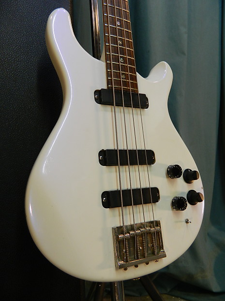 PRS Bass-4 1987 Pearl White | Reverb