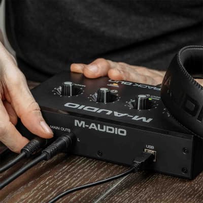 M-Audio M-Track Duo USB Audio Interface | Reverb