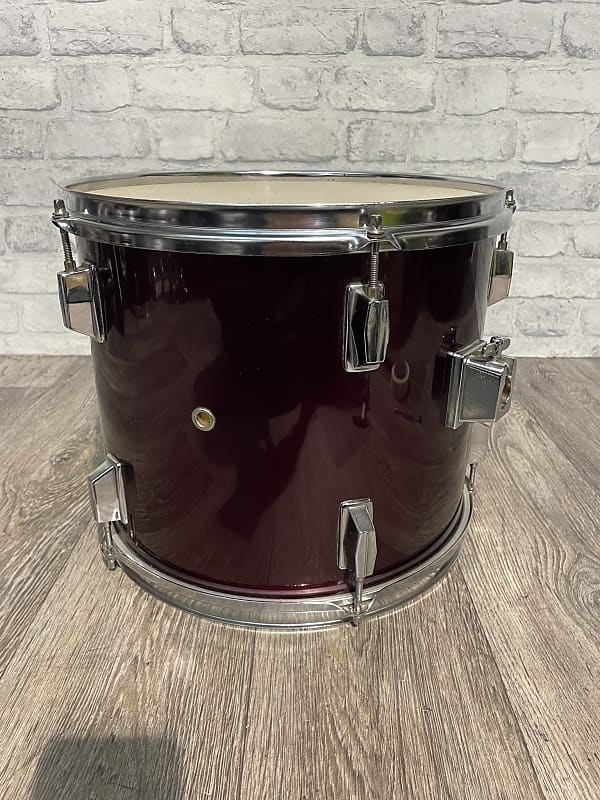 Red Rack Tom Drum 13"x11” / Drum Hardware | Reverb