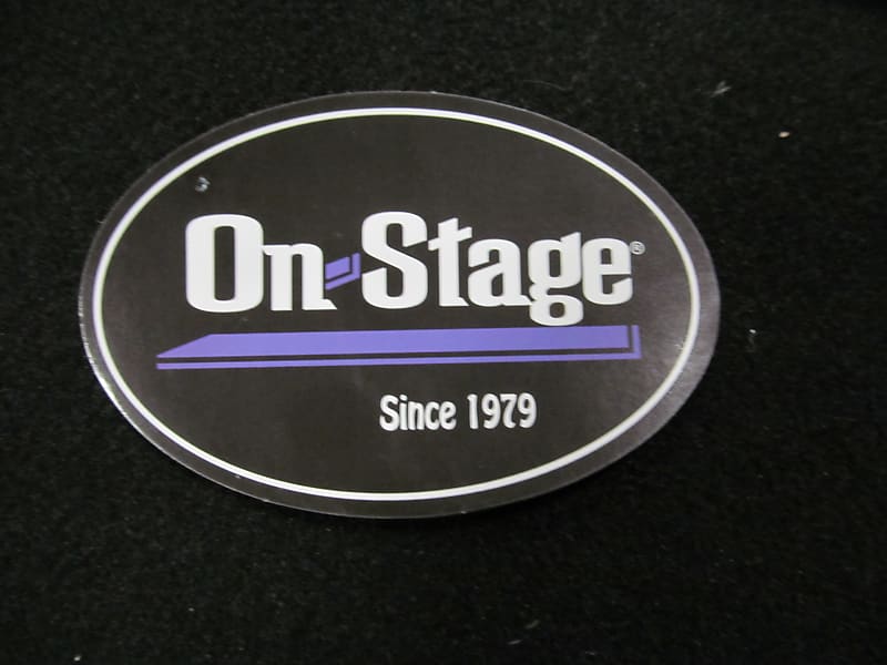On-Stage Musical Equipment 4.5" Oval Sticker | Reverb