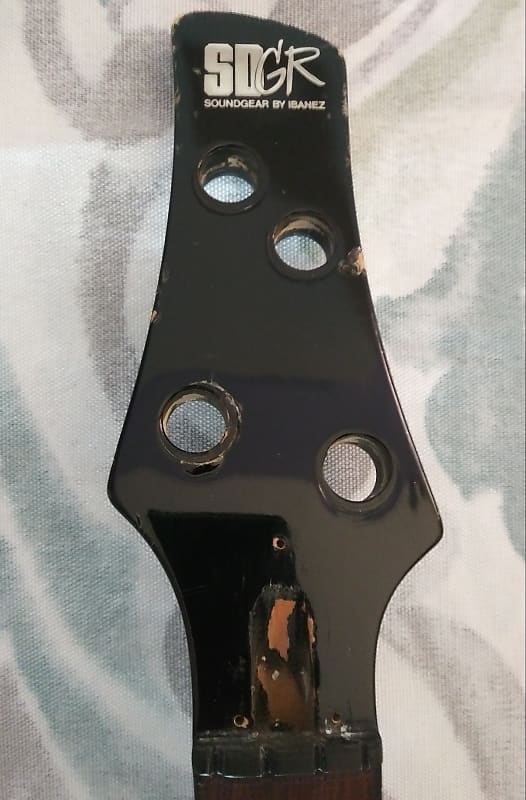 Ibanez SDGR Bass Neck (1993 Japan) SR-800 Black | Reverb
