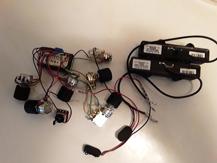 Bartolini Pickups and Preamp Package 2000s | Reverb