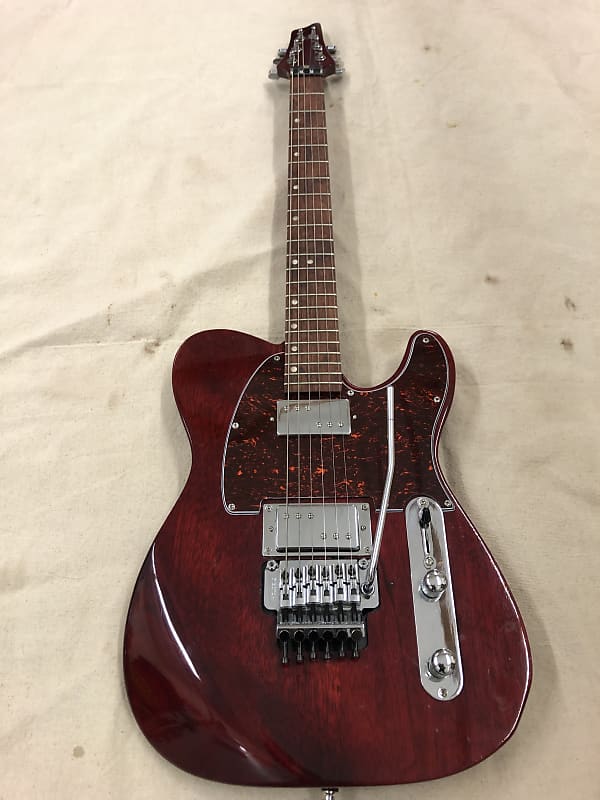 Partscaster Telecaster 2000-2022 - Transparent burgundy | Reverb