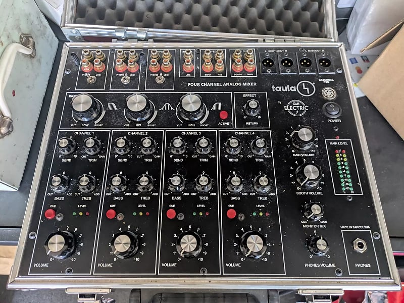 Can Electric Taula 4 Rotary 4 Channel DJ Mixer | Reverb UK