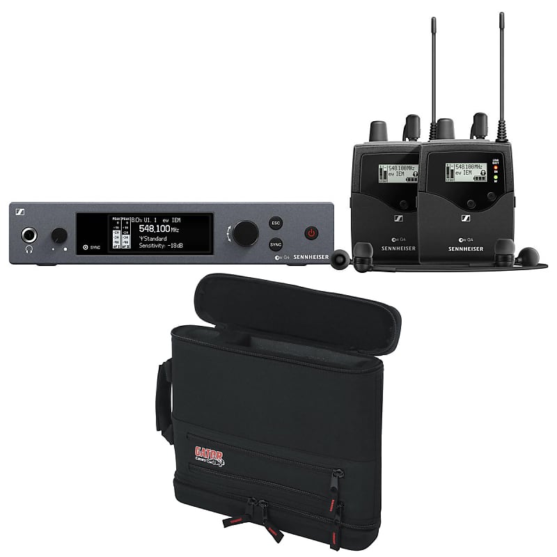 Sennheiser ew IEM G4-Twin Stereo In-Ear Wireless Monitoring | Reverb