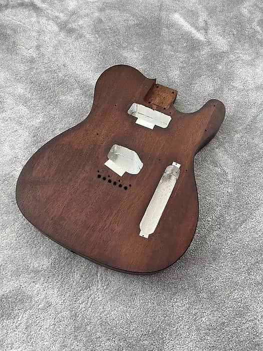 Luthier Made Mahogany Telecaster Body 2021 Mahogany oil | Reverb