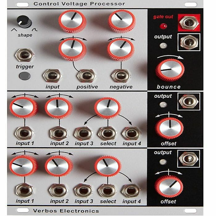 Verbos Electronics Control Voltage Processor Module (silver) | Reverb