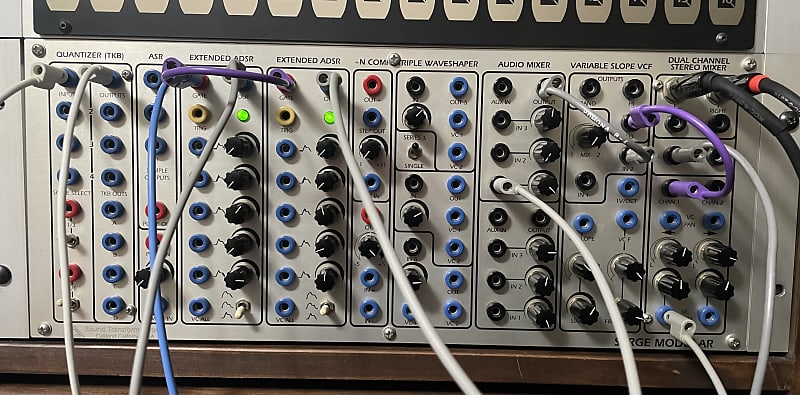 Serge Modular STS Oakland Custom Shop Panel with STS Power | Reverb